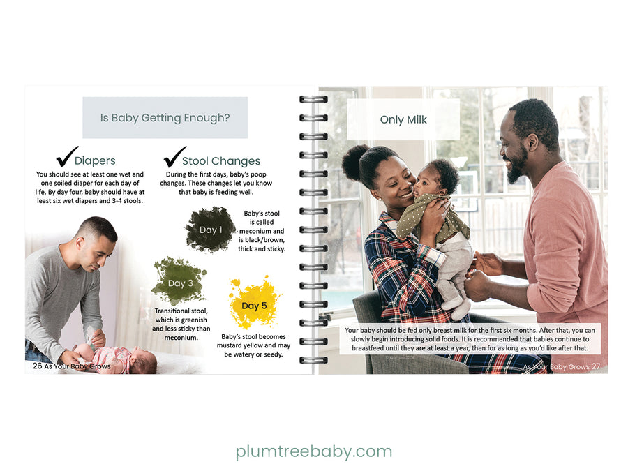 Breastfeeding Pocket Guide – Plumtree Baby