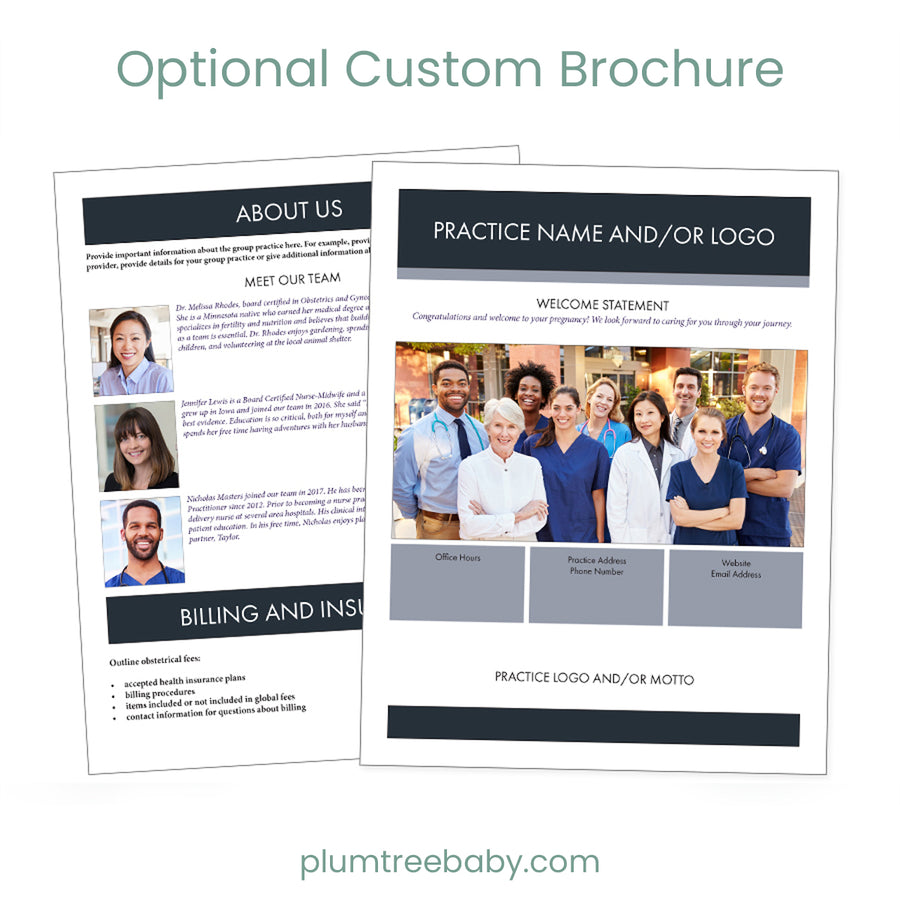 Prenatal Welcome Packets - Custom – Plumtree Baby